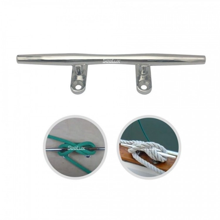 Cleat Marine Marine Grade Stainless Steel Open Base Cleat 4-1/2 With ...