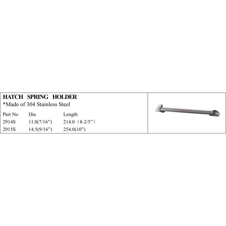 Hatch Spring Holder - Wholesale Stainless Steel